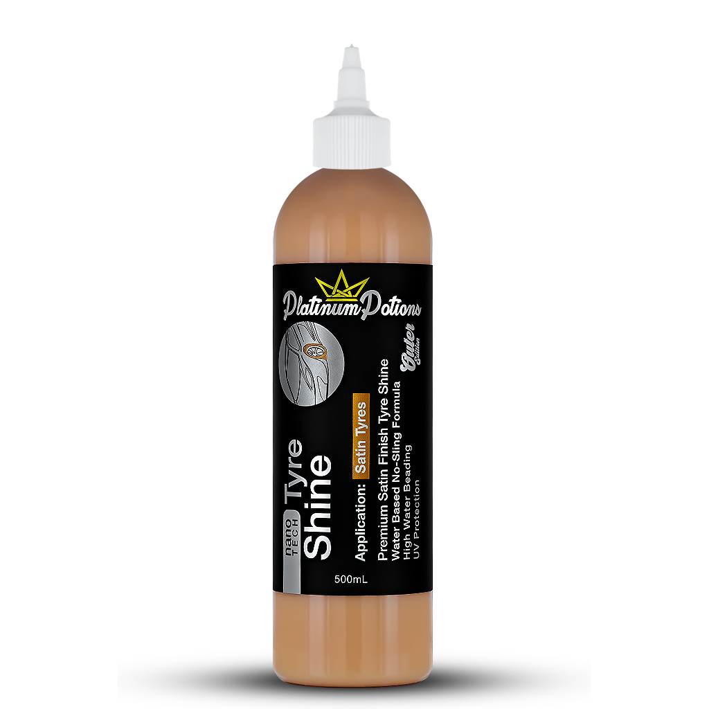 Platinum Potions | Nano Tech Tyre Shine – Parks Car Care